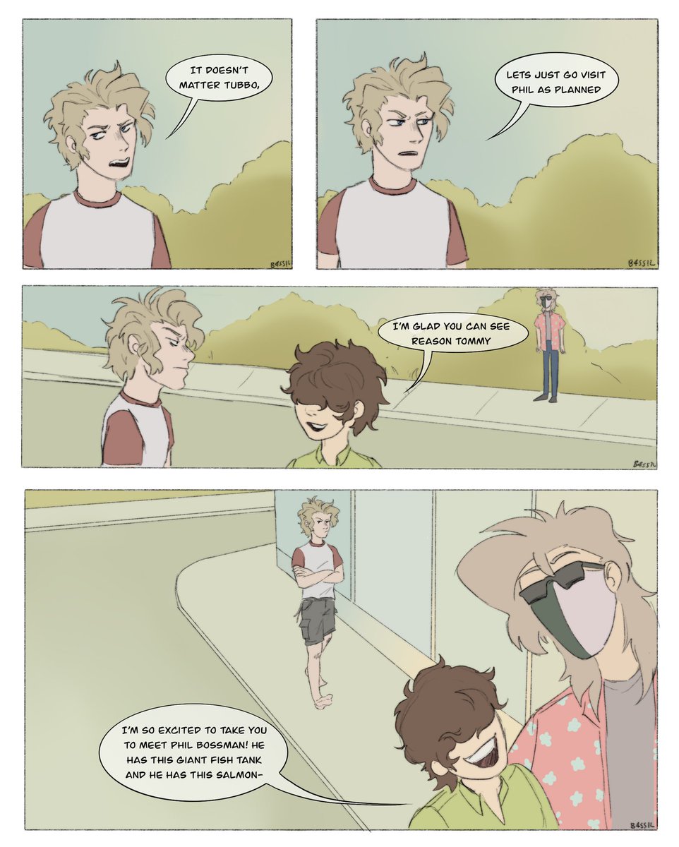 SBI mermaid au but it's the full comic that I spent months onIn which ...