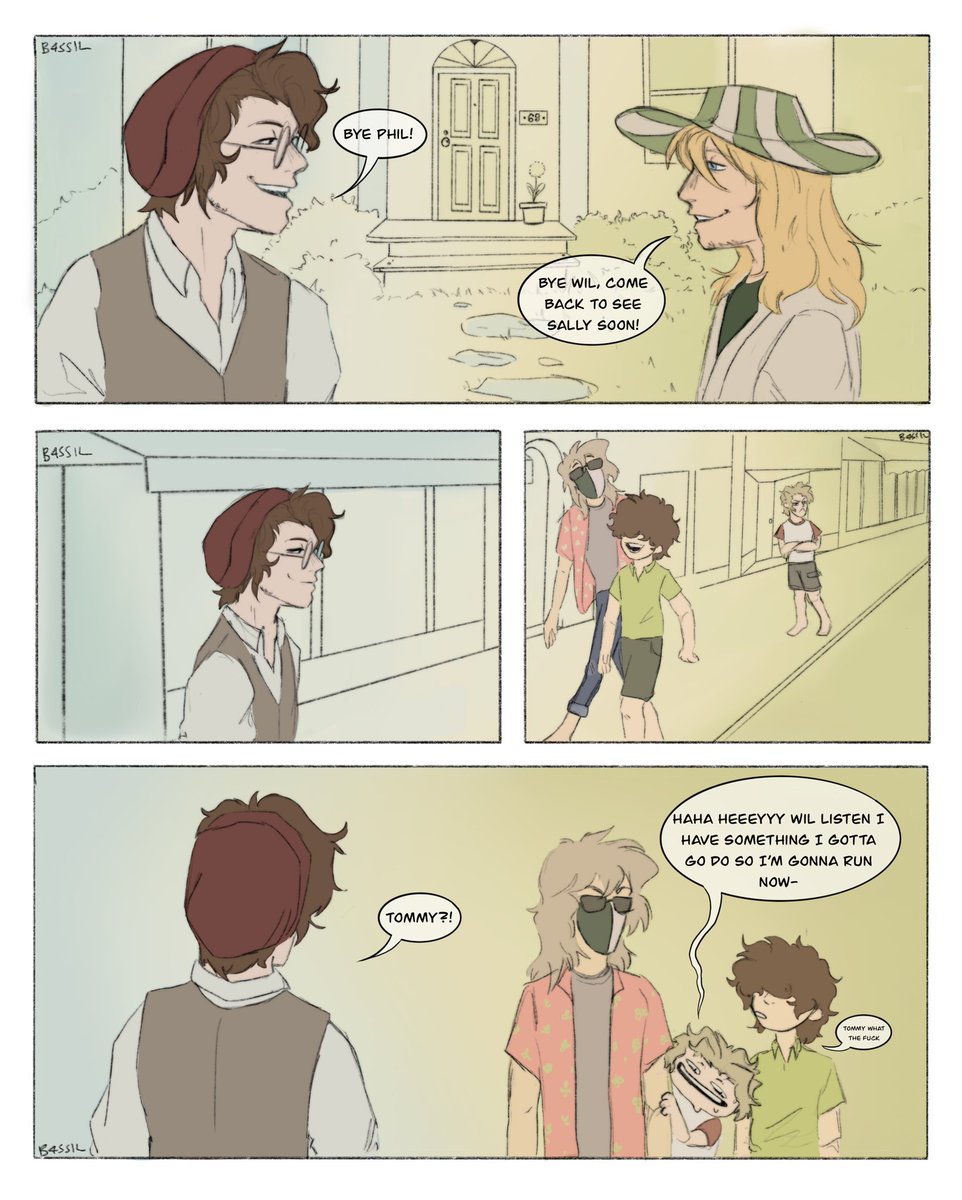 SBI mermaid au but it's the full comic that I spent months onIn which ...