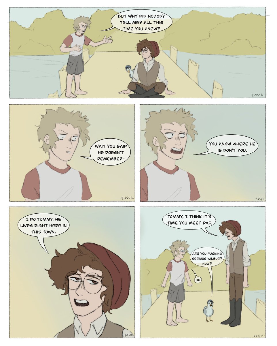 SBI mermaid au but it's the full comic that I spent months onIn which ...