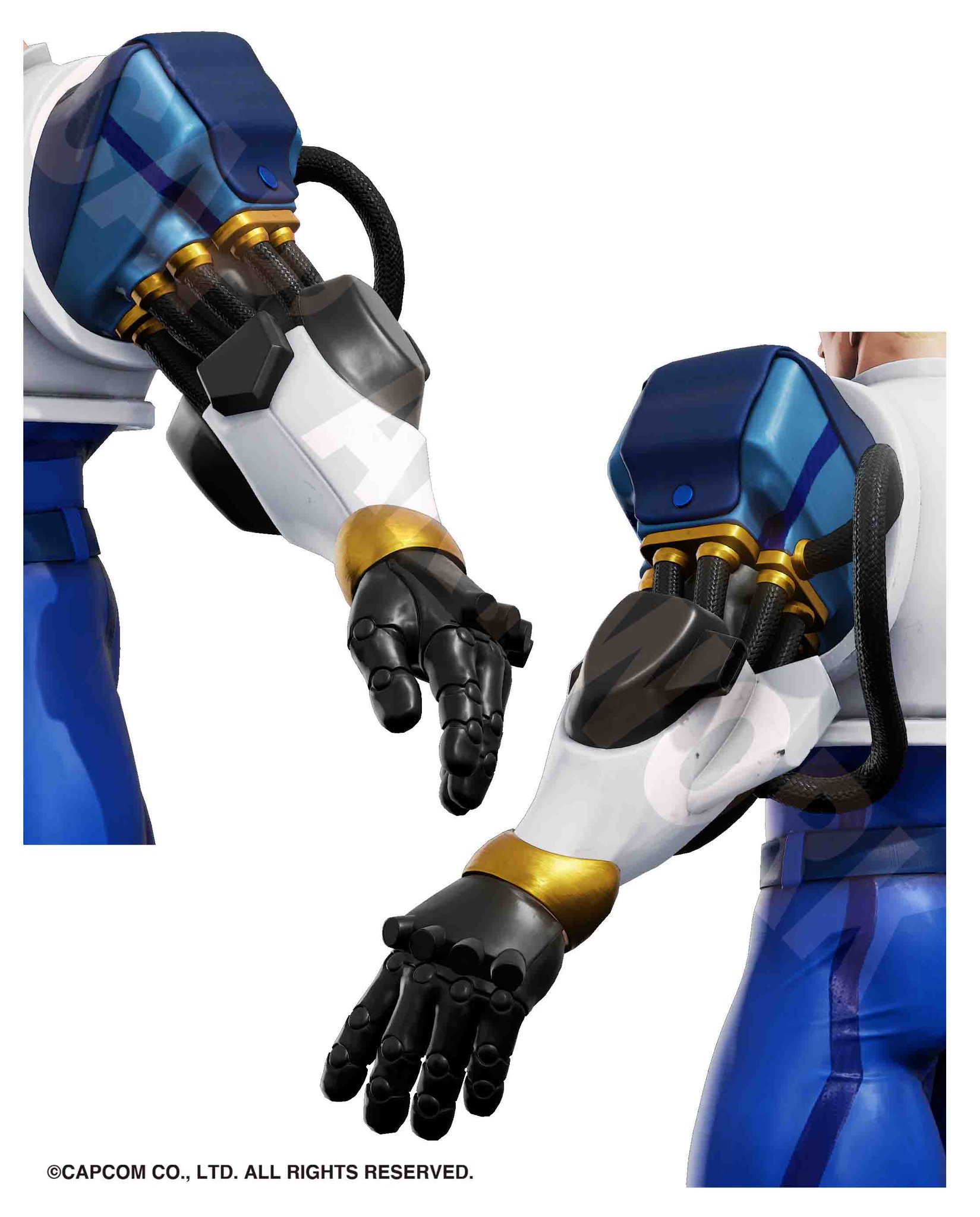 カプコン公式 CAP’ARTWORK on Twitter: "先日の設定画は「SFV」で"ナッシュ"アレンジコスチューム用資料として、開発チームで3Dモデル化。複雑な腕部デザインが余すところ ...