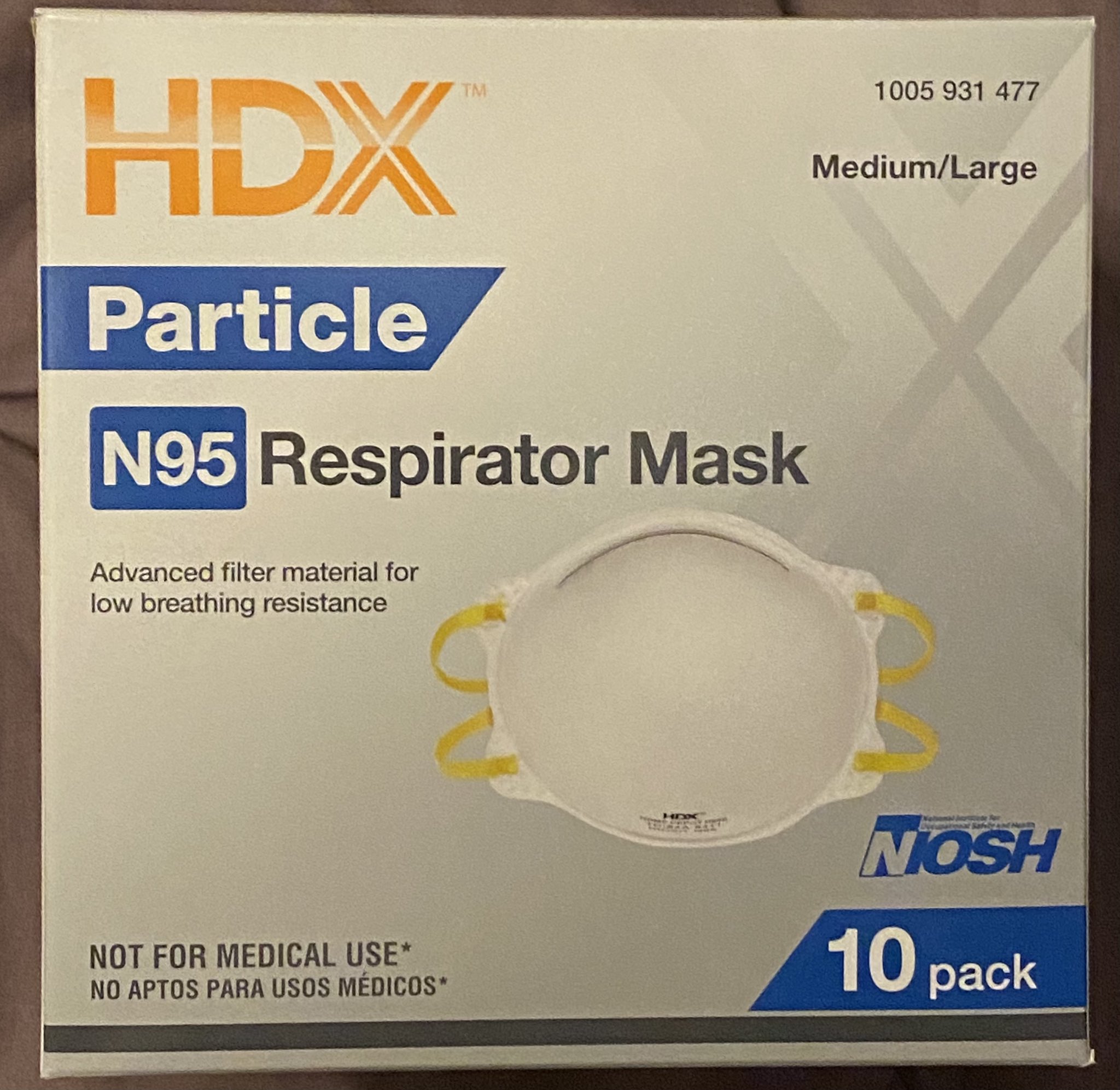 N 95 Respirator Home Depot