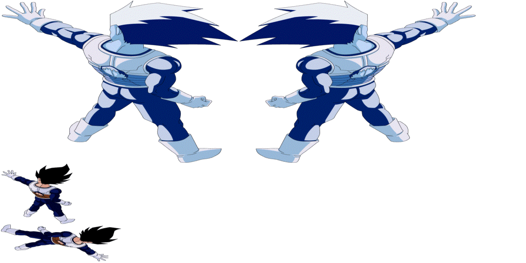Battle, Idle, & SP Sprites DDL 9-14-21 {Namek Base Vegeta, Namek Base ...