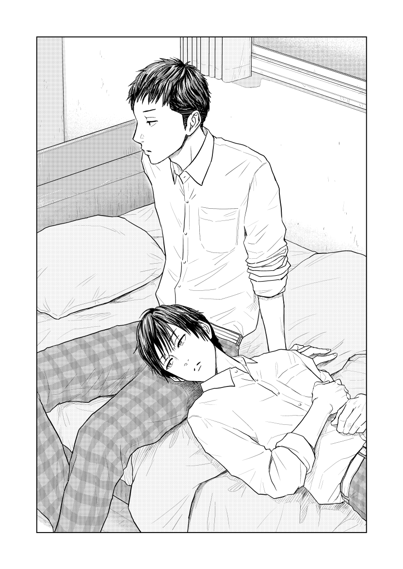 創作BL「4ページ漫画(BL)です〜^^ この中にカップルがいます。 #創作BL 」せむら軽の漫画