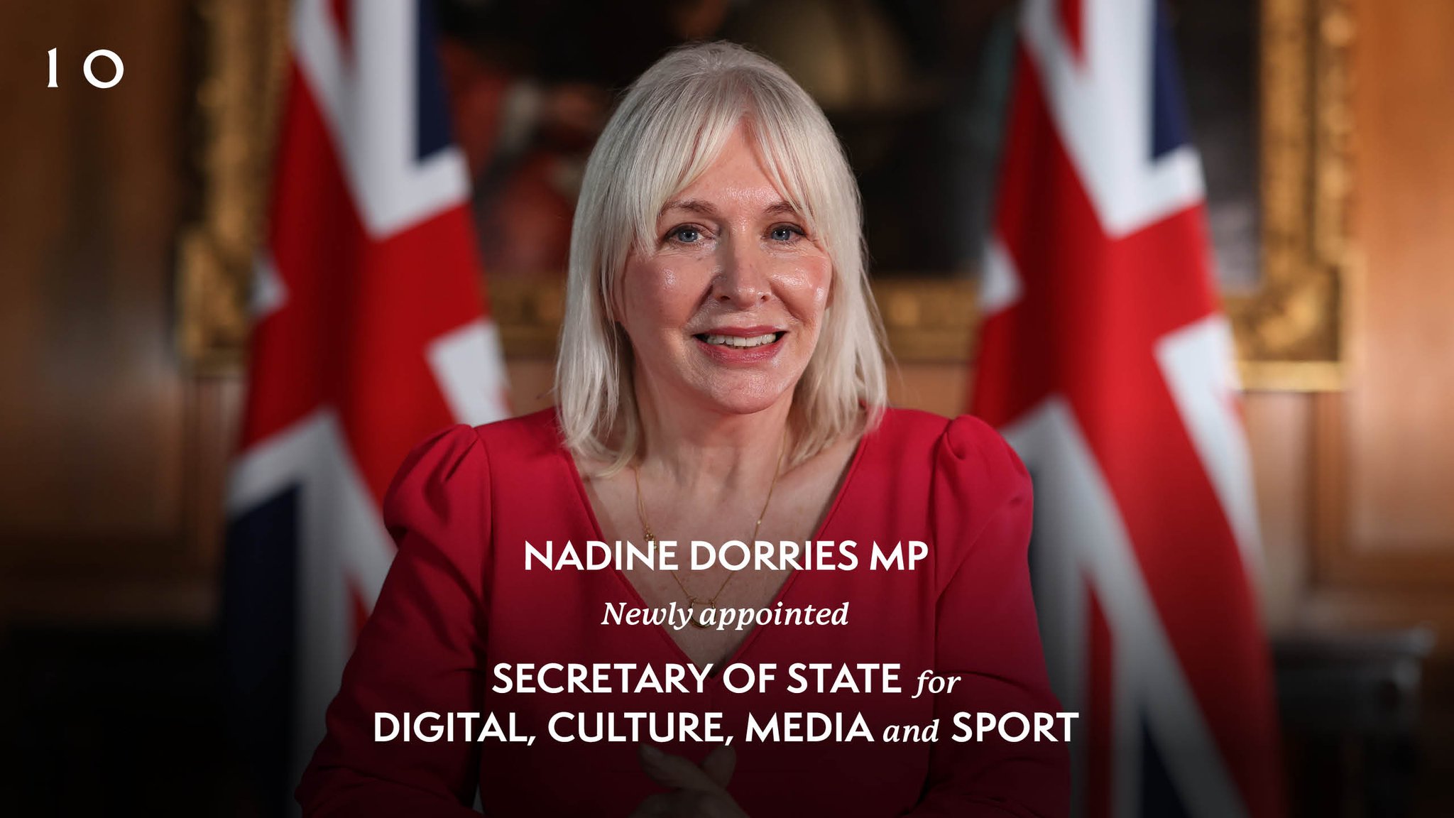 UK Prime Minister on Twitter: "Nadine Dorries MP @NadineDorries has been appointed Secretary of ...