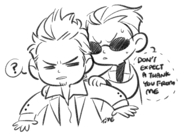 「Local hitman has a hard time saying than」|TimetheHoboの漫画