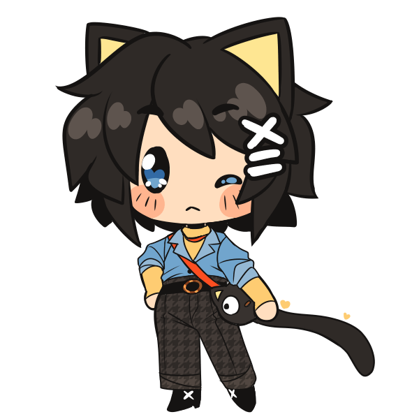 Anime Chibi Cat Boy