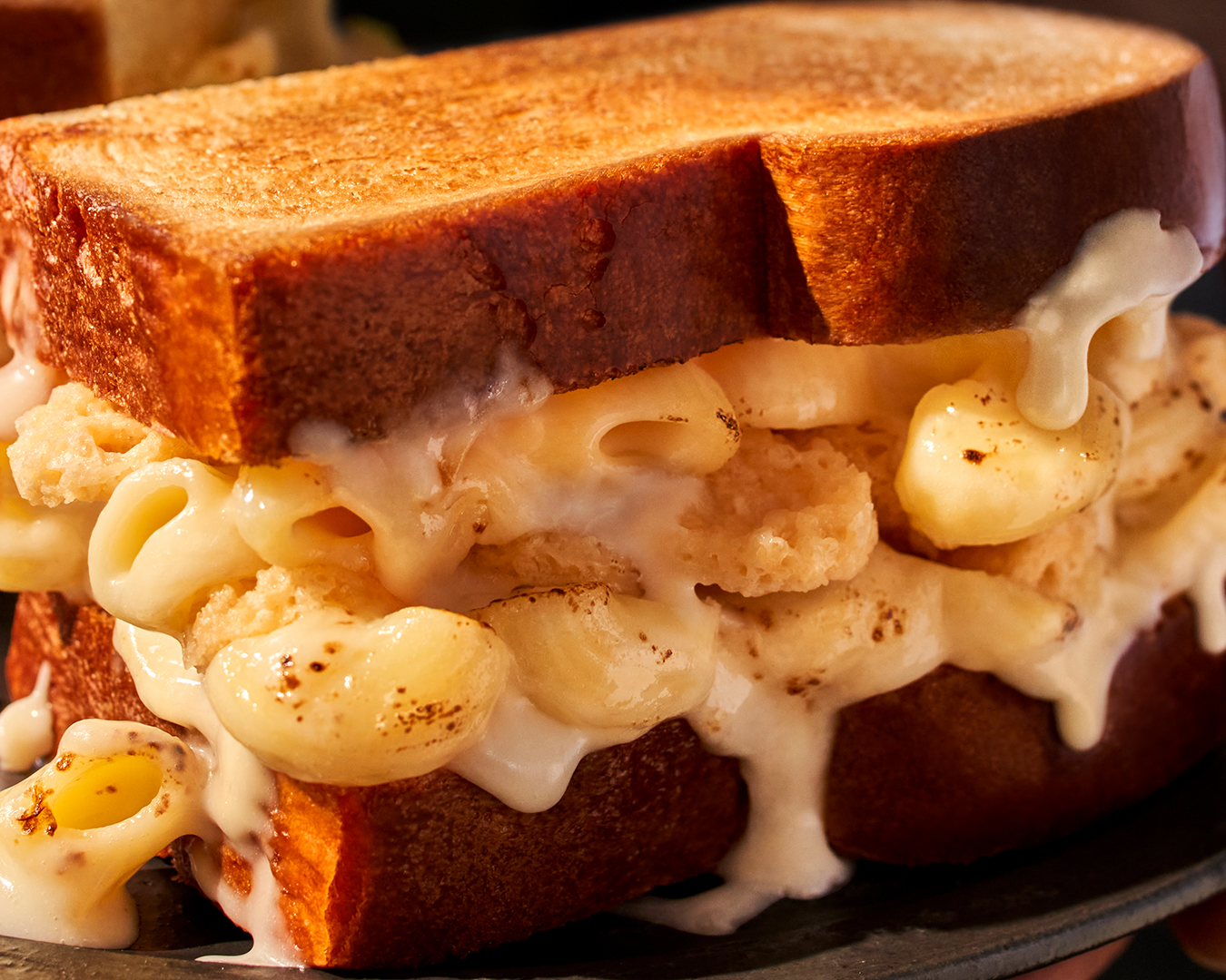 Macaroni And Cheese Sandwich