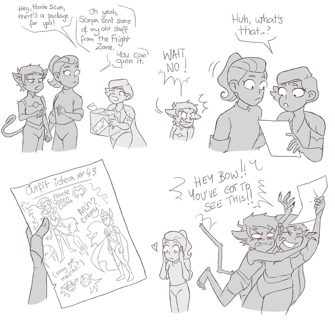 「horde queen catra 」wingedcorgiの漫画