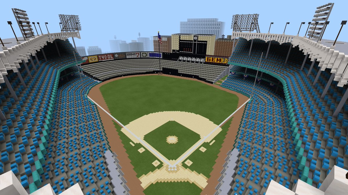 Minecraft Baseball Stadium
