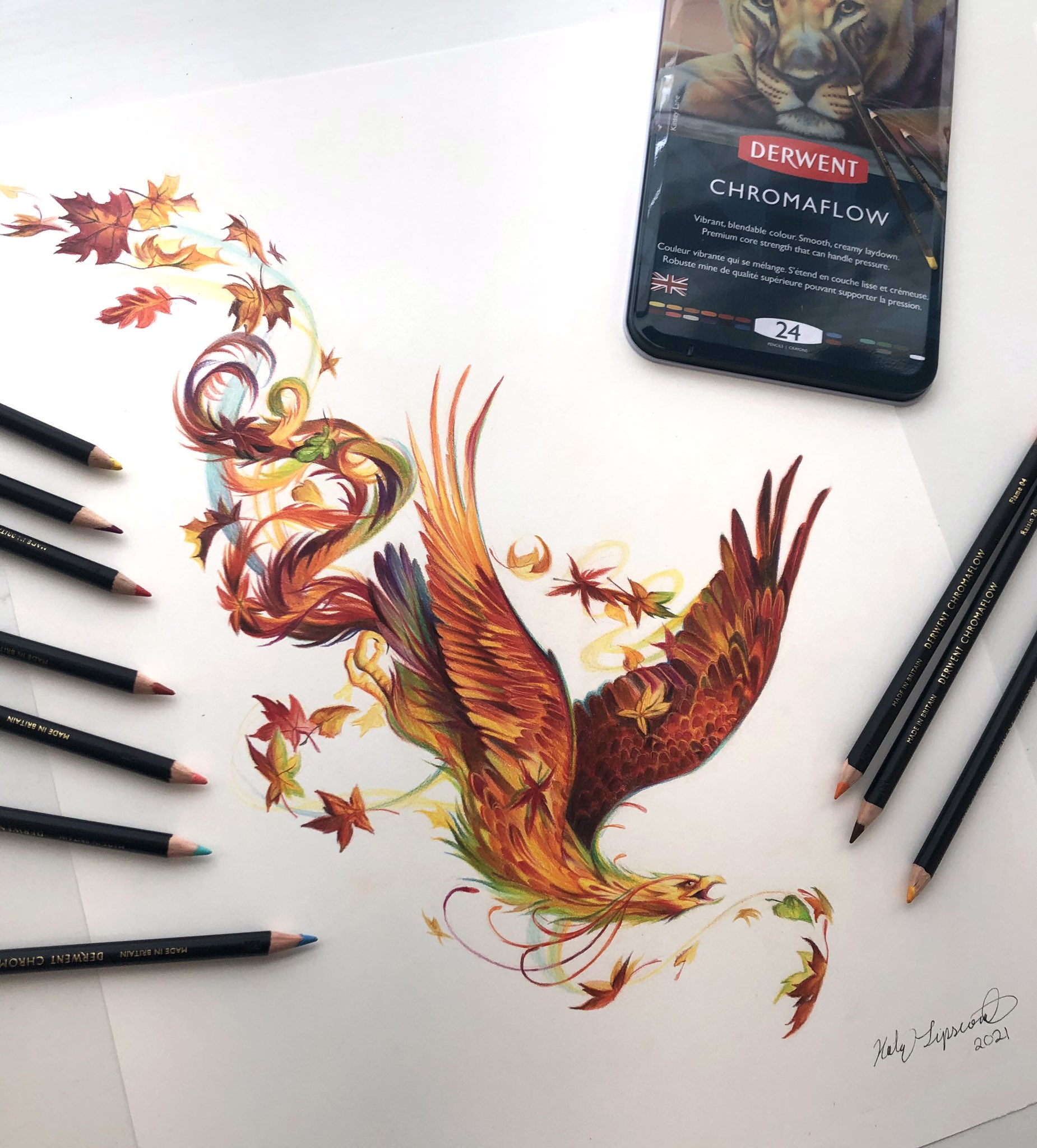 Phoenix Drawings In Pencil