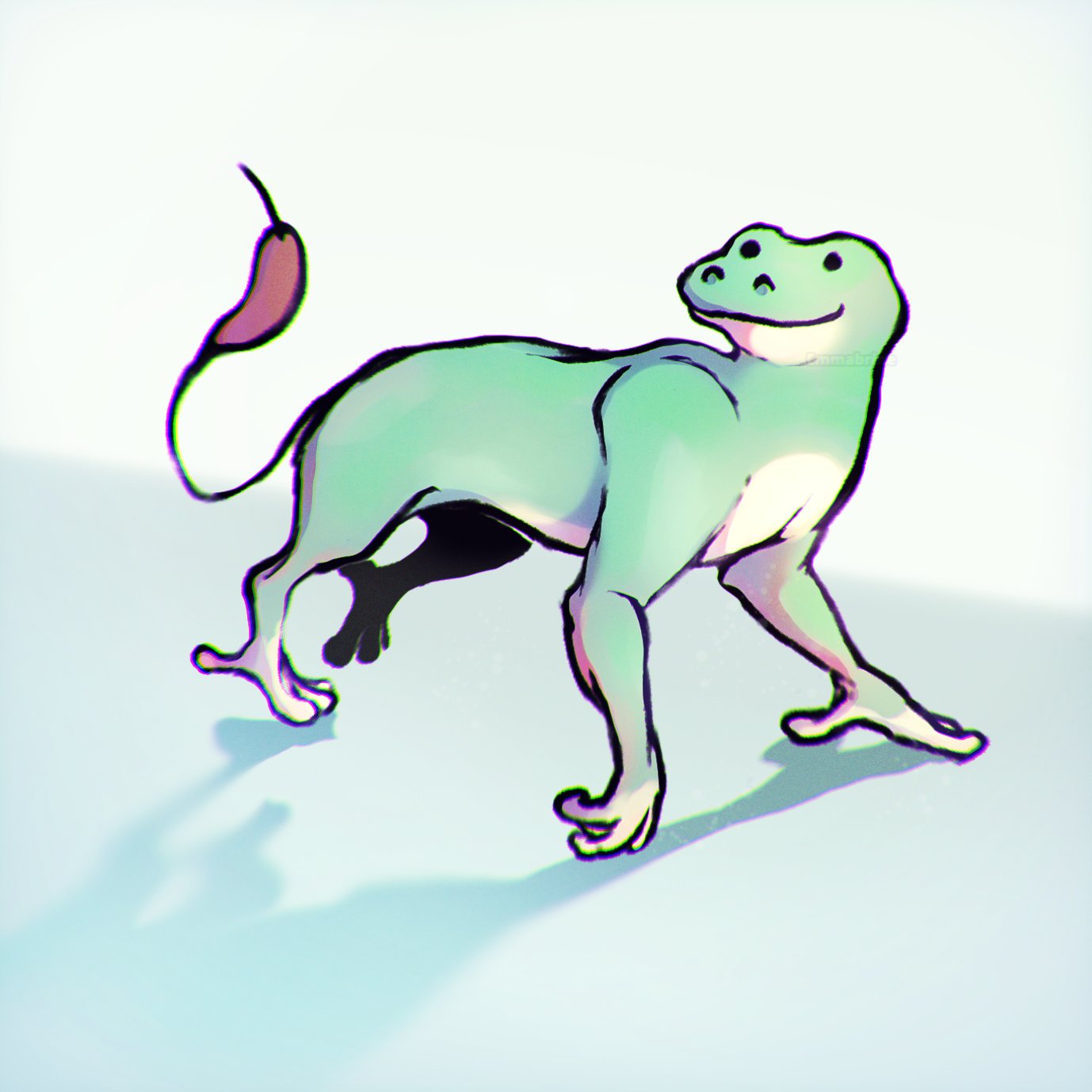 Frog Dancing With A Dog