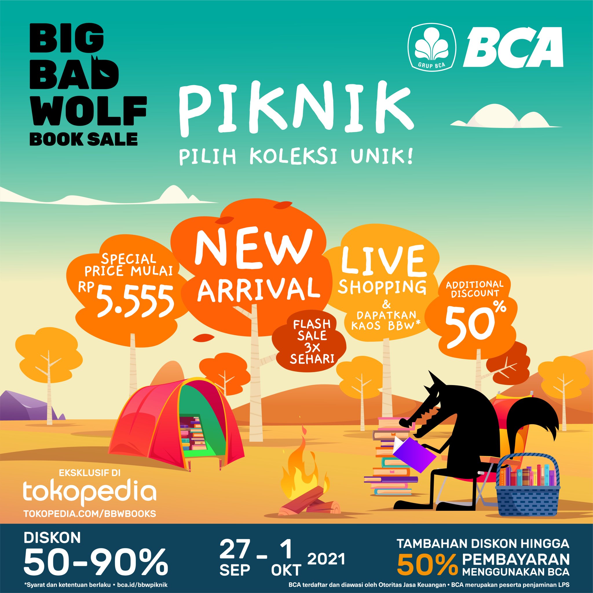 Big Bad Wolf Indonesia on Twitter: "Kangen jalan-jalan, rindu keramaian BBW offline, sabar ya ...