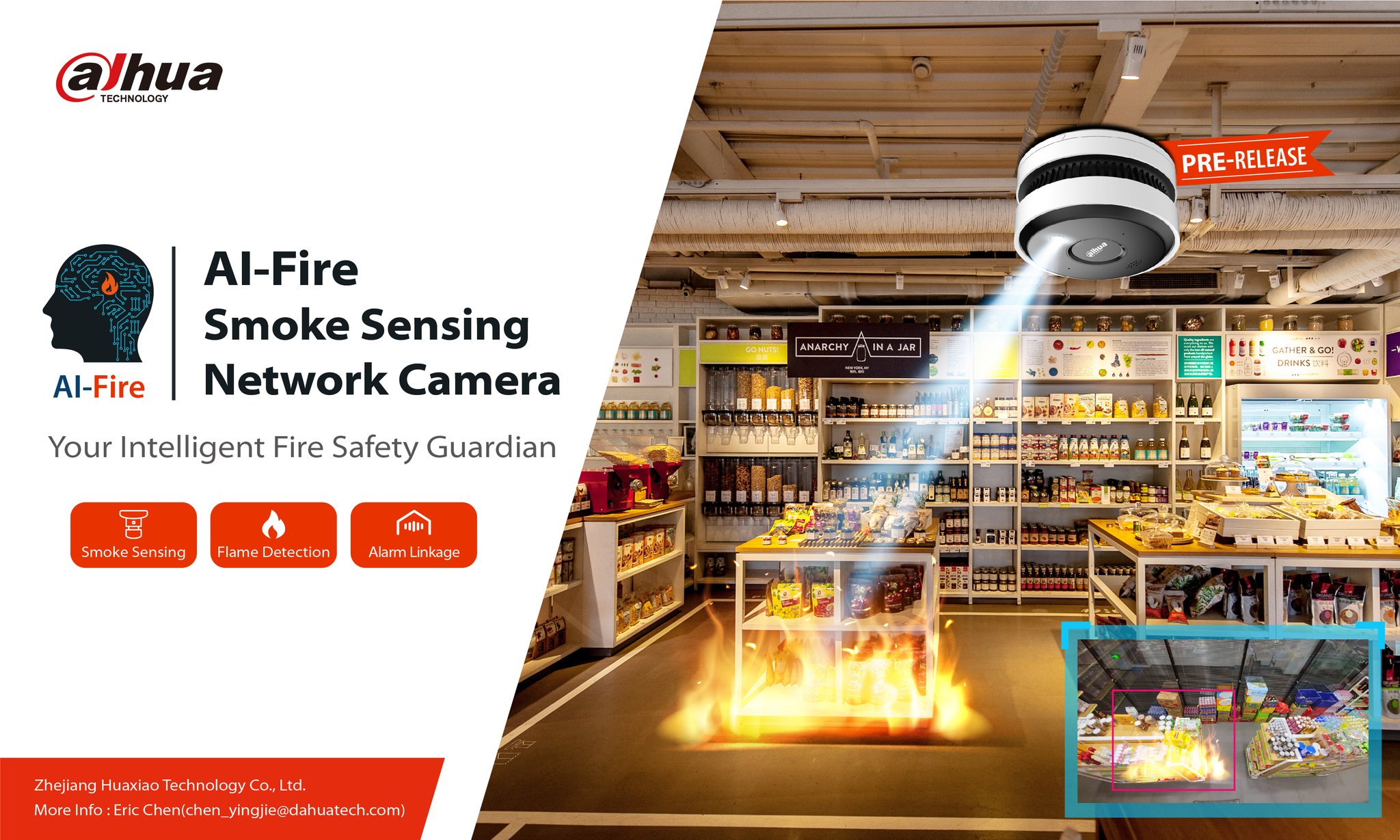 Dahua Technology on Twitter: "Introducing the AI-enabled Smoke Sensing Network Camera!🔥 Compared ...