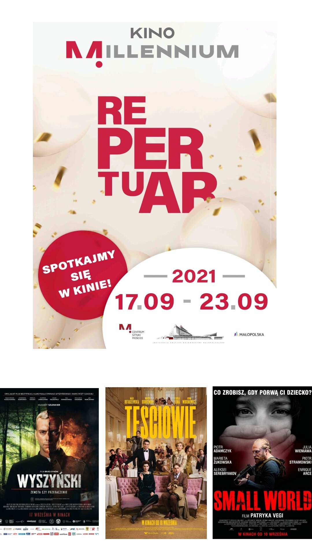 Centrum Sztuki Mościce On Twitter 🎞 Od Piątku 17 Września W Naszym
