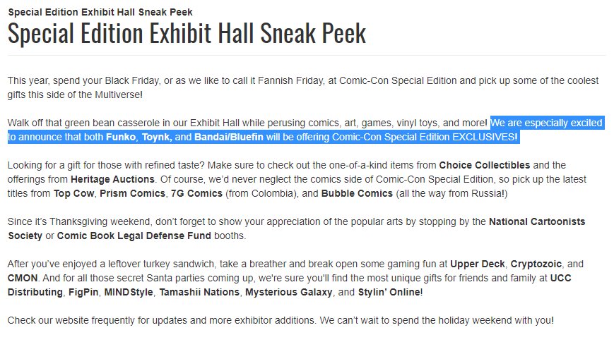 DisTrackers on Twitter: "Comic Con Special Edition will have Funko exclusives and more! https ...