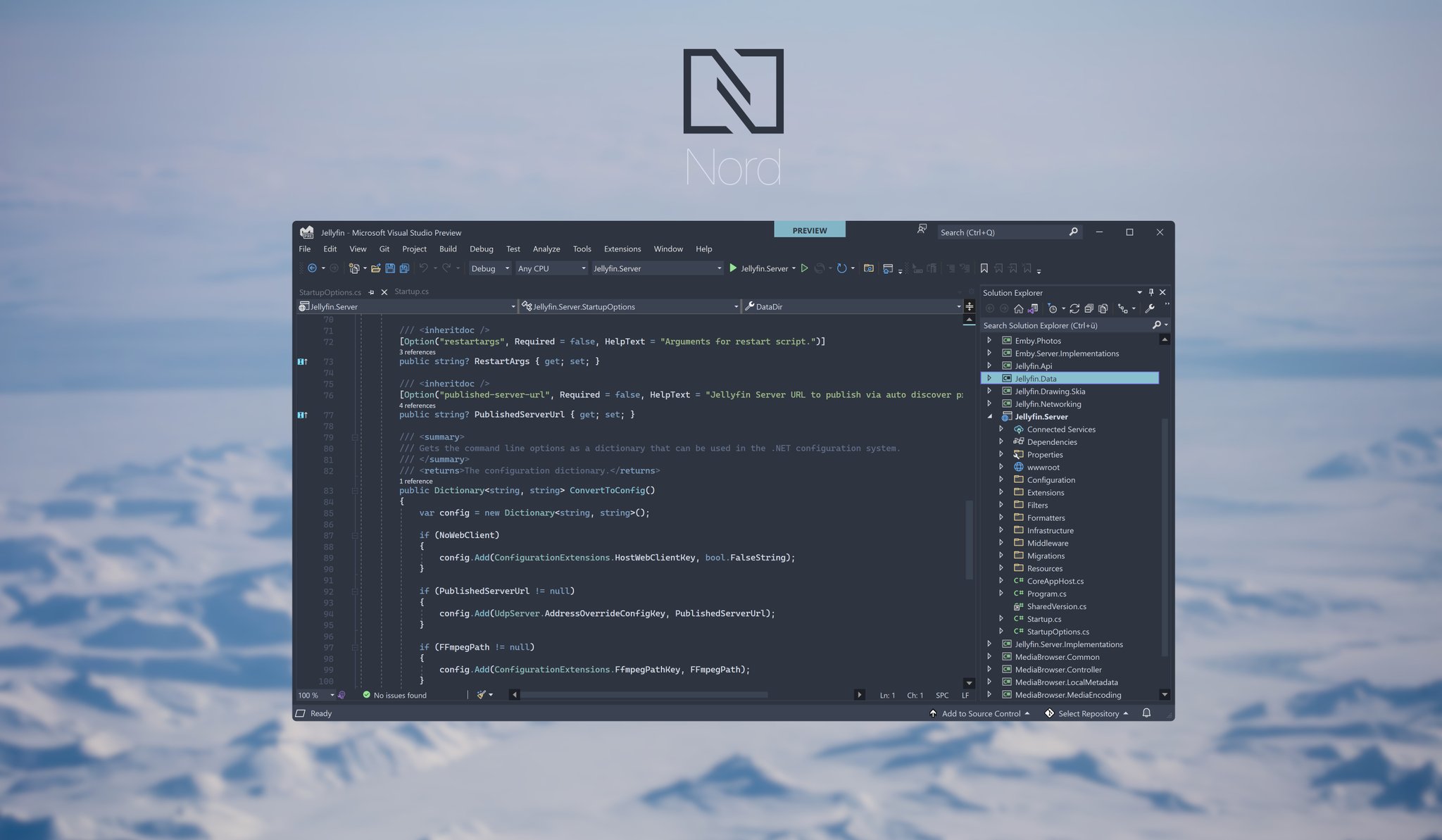 Arctic Ice Studio on Twitter: "Get ready to personalize @VisualStudio with your favorite arctic ...