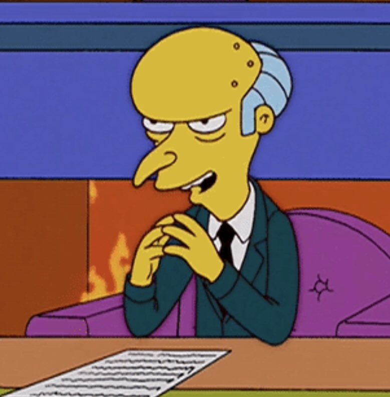 Excellent Mr Burns Animated Gif