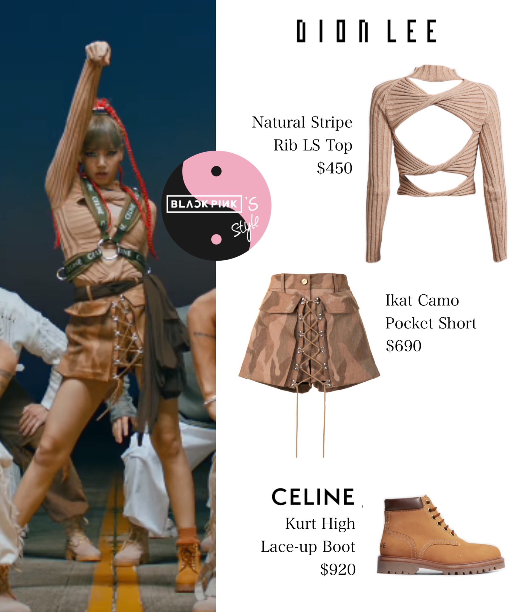 BLACKPINK Lisa 'Money' Outfits Fashion Breakdown InkiStyle | atelier ...