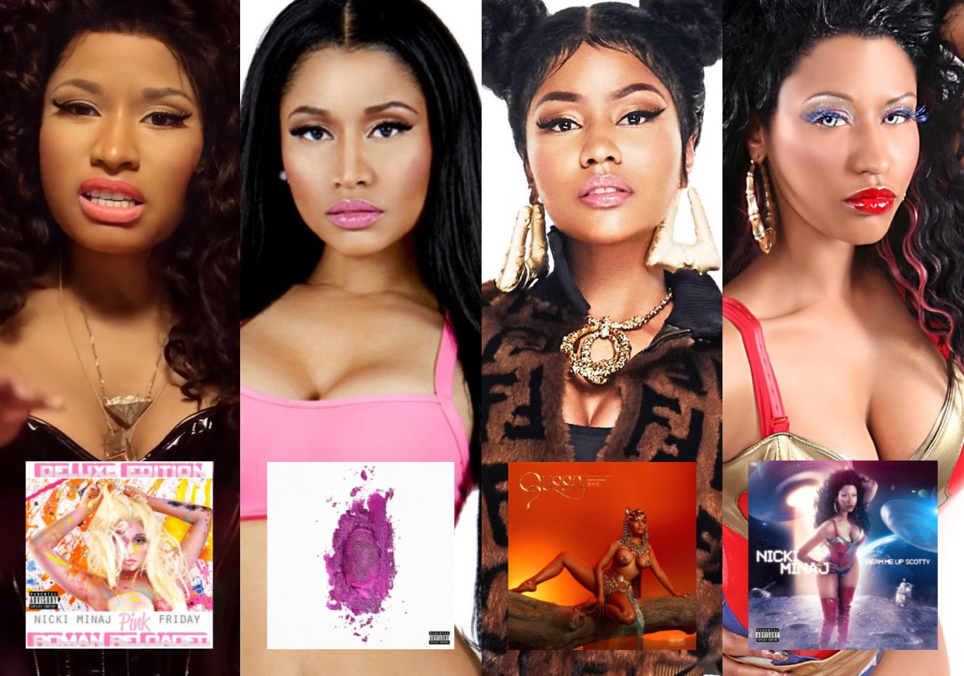 Nicki Minaj Pink Friday Deluxe Album Cover