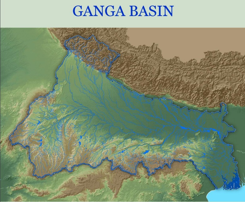 Ghaghara River Map