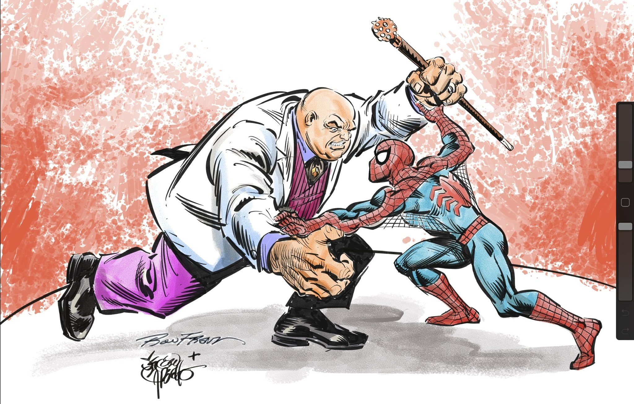 Spiderman Vs Kingpin
