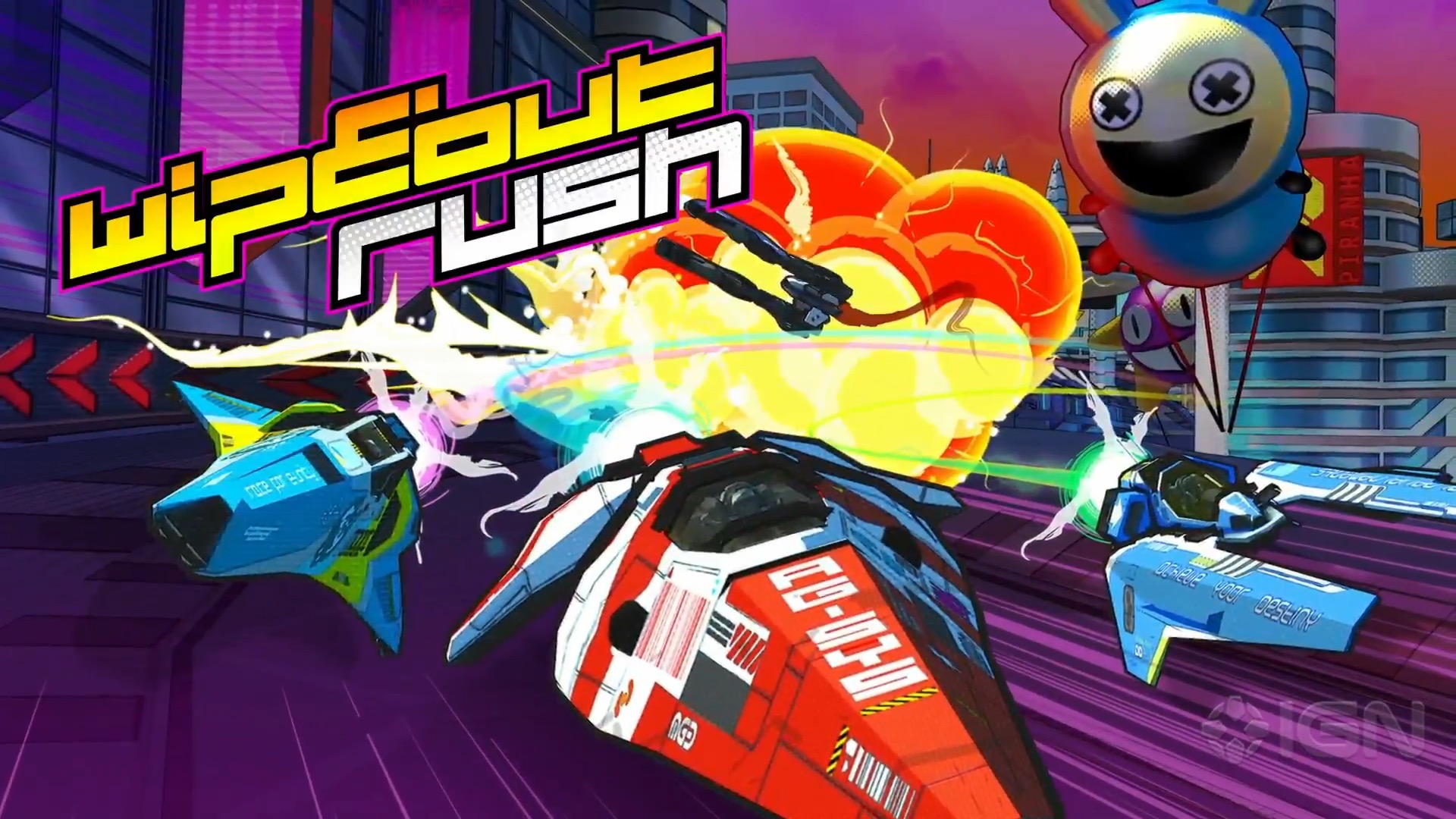 IGN on Twitter: "The newly-announced mobile game wipEout Rush will include a full single-player ...