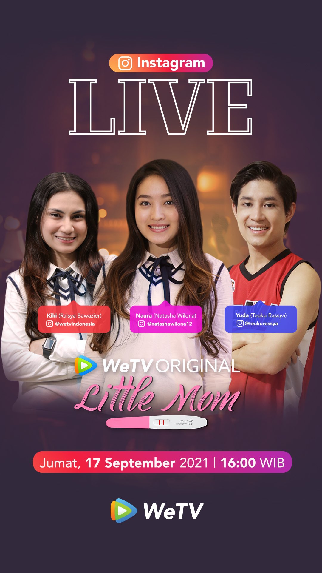 WeTV Original on Twitter: "Selamat pagi, semuanya! Pagi ini Mimin bawa kabar gembira lho! 🤩 ...