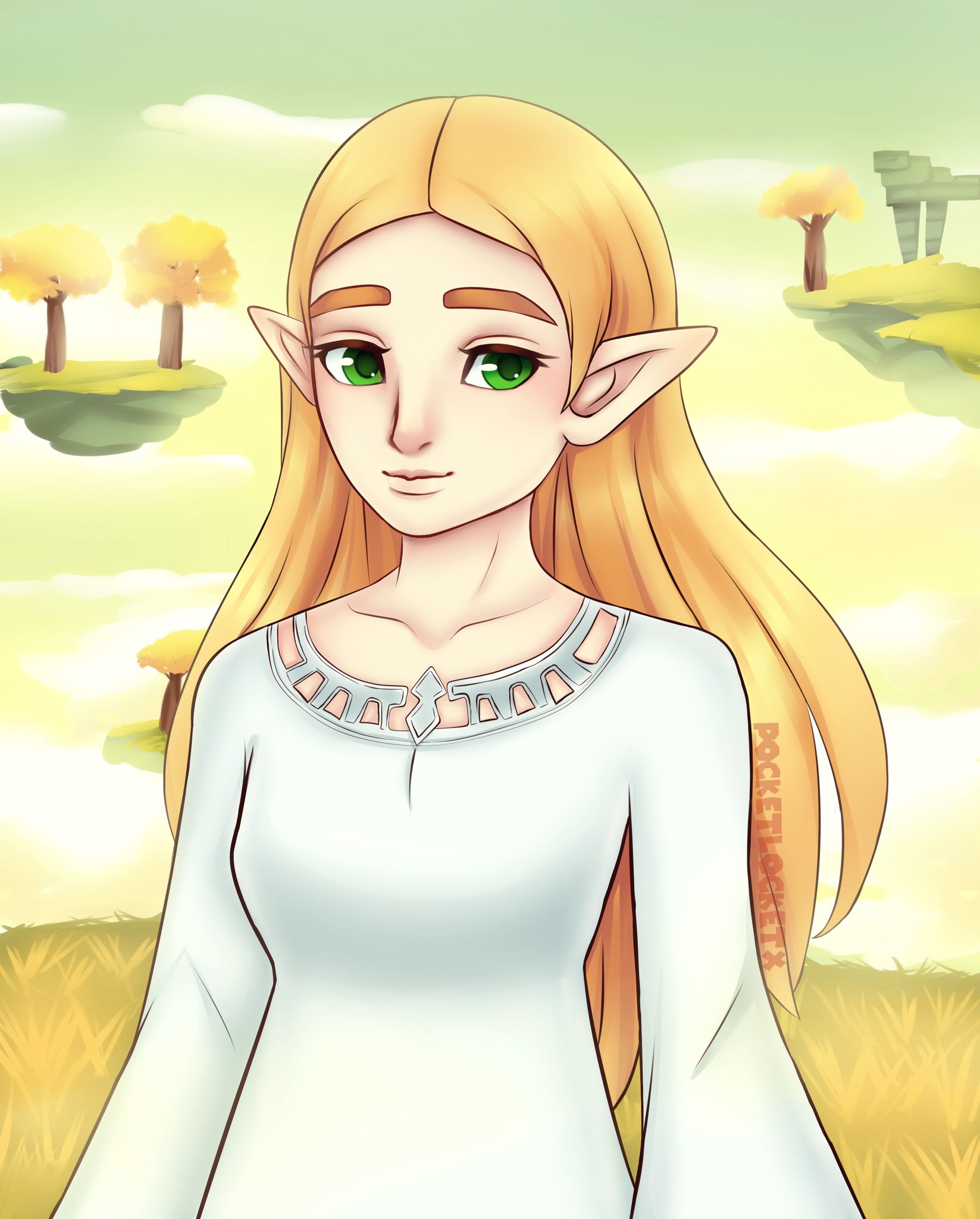 Princess Zelda Skyward Sword Fan Art