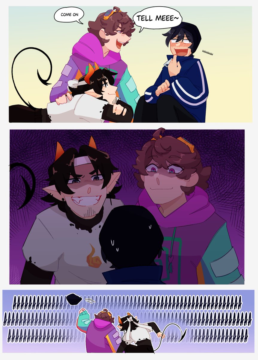 「Sweet memories 🧡💙💜 #karlnapity #quackityfanart #karljacob」🌿DOODY🌿🇵🇸の漫画