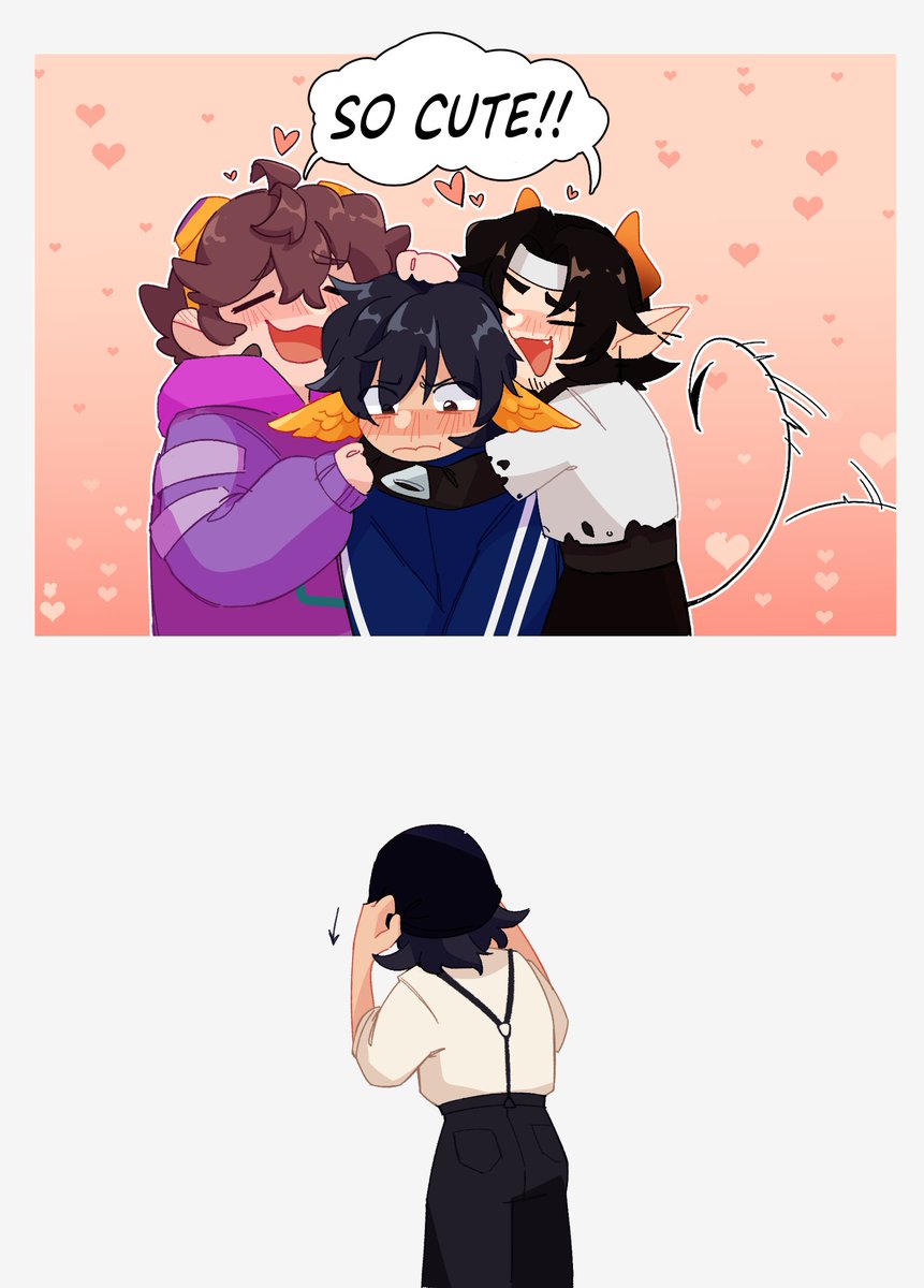 「Sweet memories 🧡💙💜 #karlnapity #quackityfanart #karljacob」🌿DOODY🌿🍉の漫画
