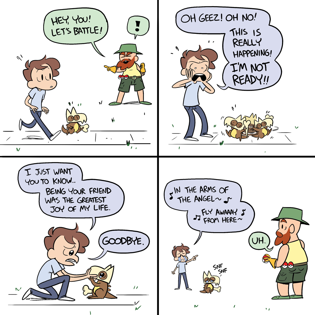 「Pokémon comic, part 8 of 100. 」AC Stuart - Get Awoo! Volume 1! Link in ...