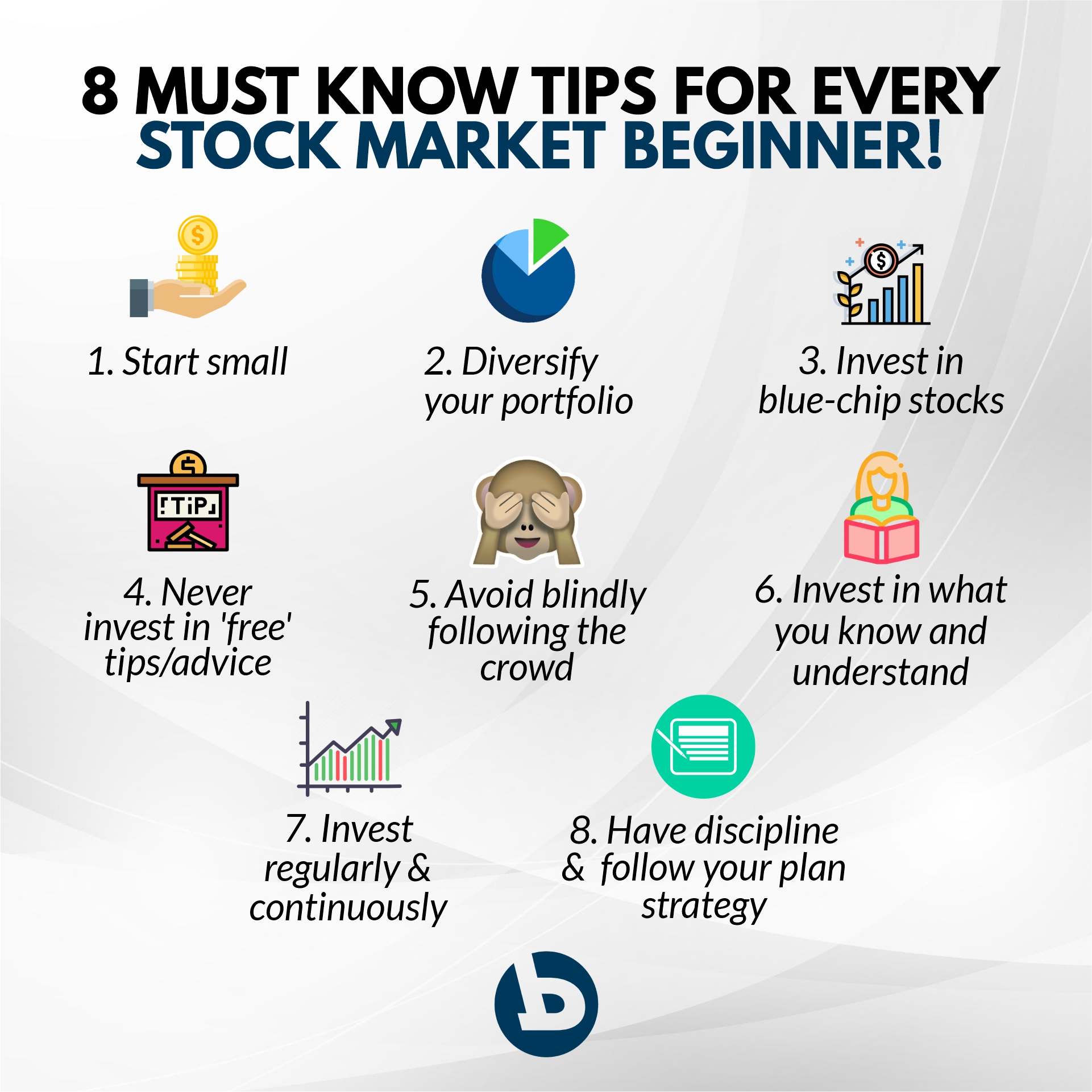 Bulenox on Twitter: "Must-know tips for every stock market beginner! ---- 🌐 https://t.co ...