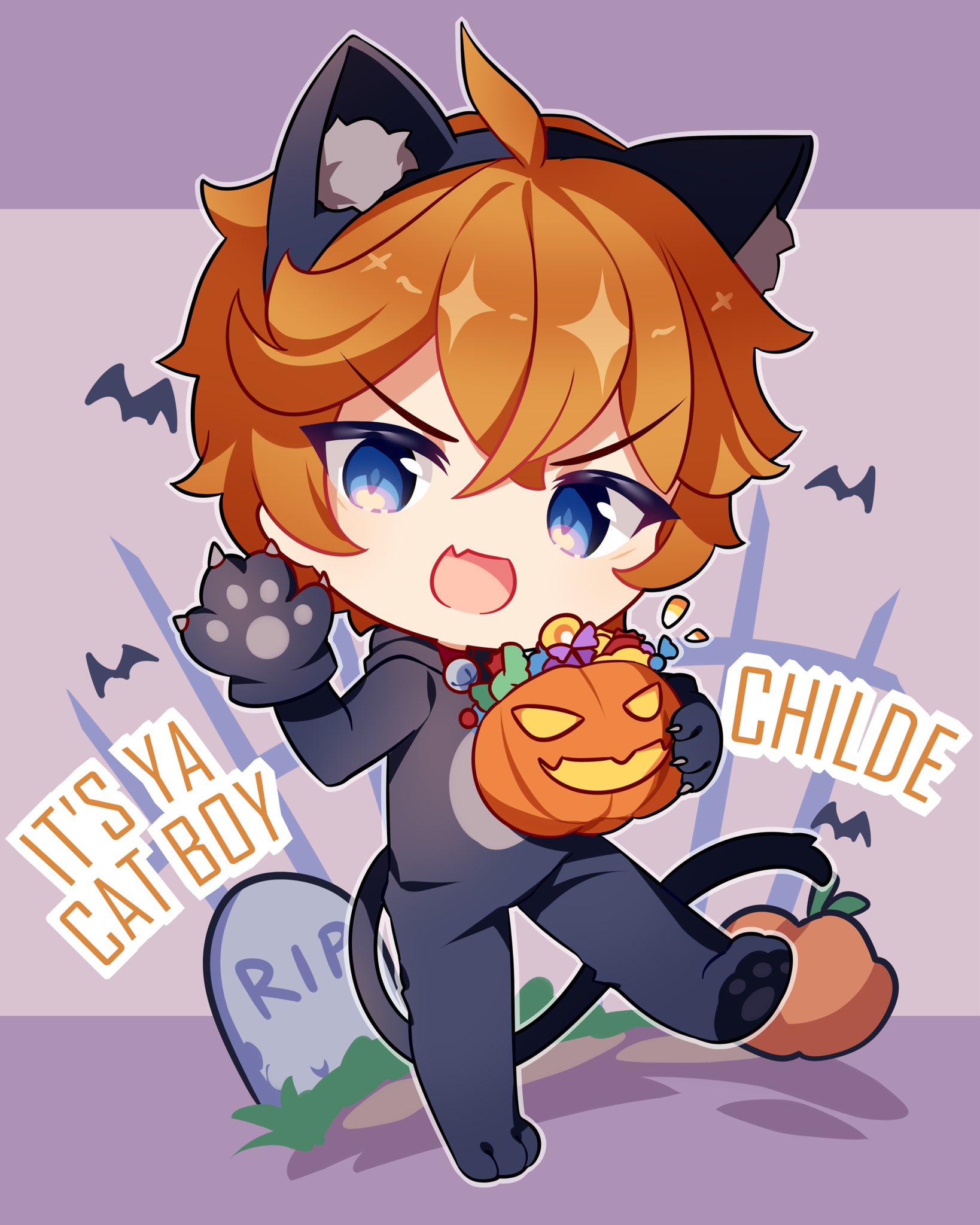 Chibi Cat Boy