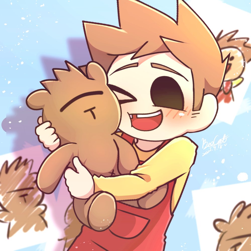 嗡喵OM之奇異培根教父☆ on Twitter: "那個Tomee Bear娃娃太可愛了!!😭💕💕 #eddsworld…