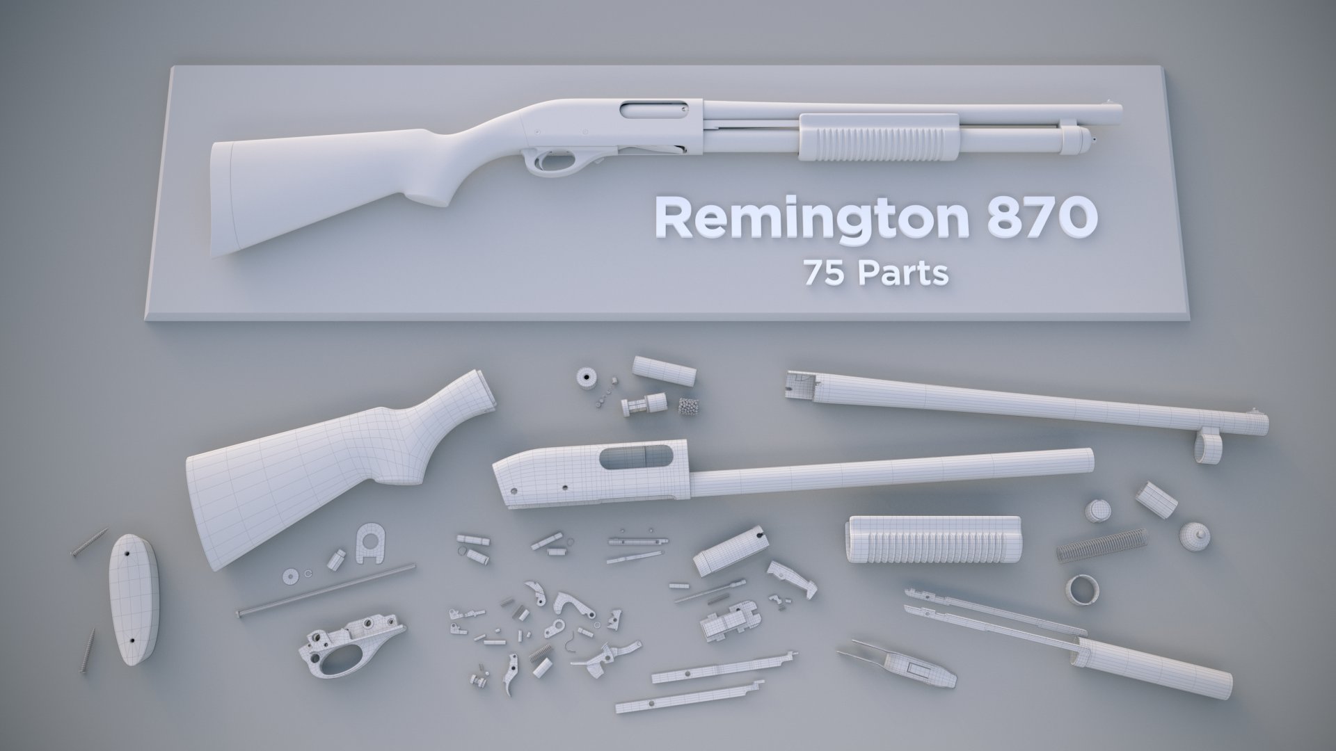 Remington 870 Tactical Wallpaper