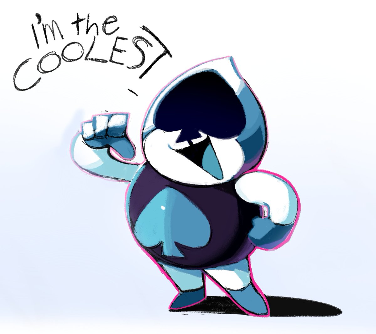 「just wanna see more of this guy 」|Figburnのイラスト