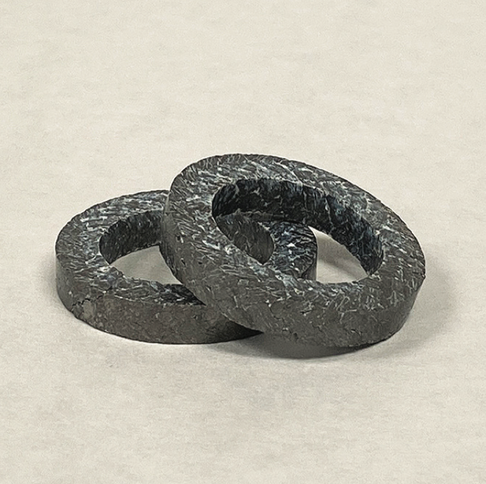 What is a lantern ring? A perforated hollow ring in a pump's stuffing box.