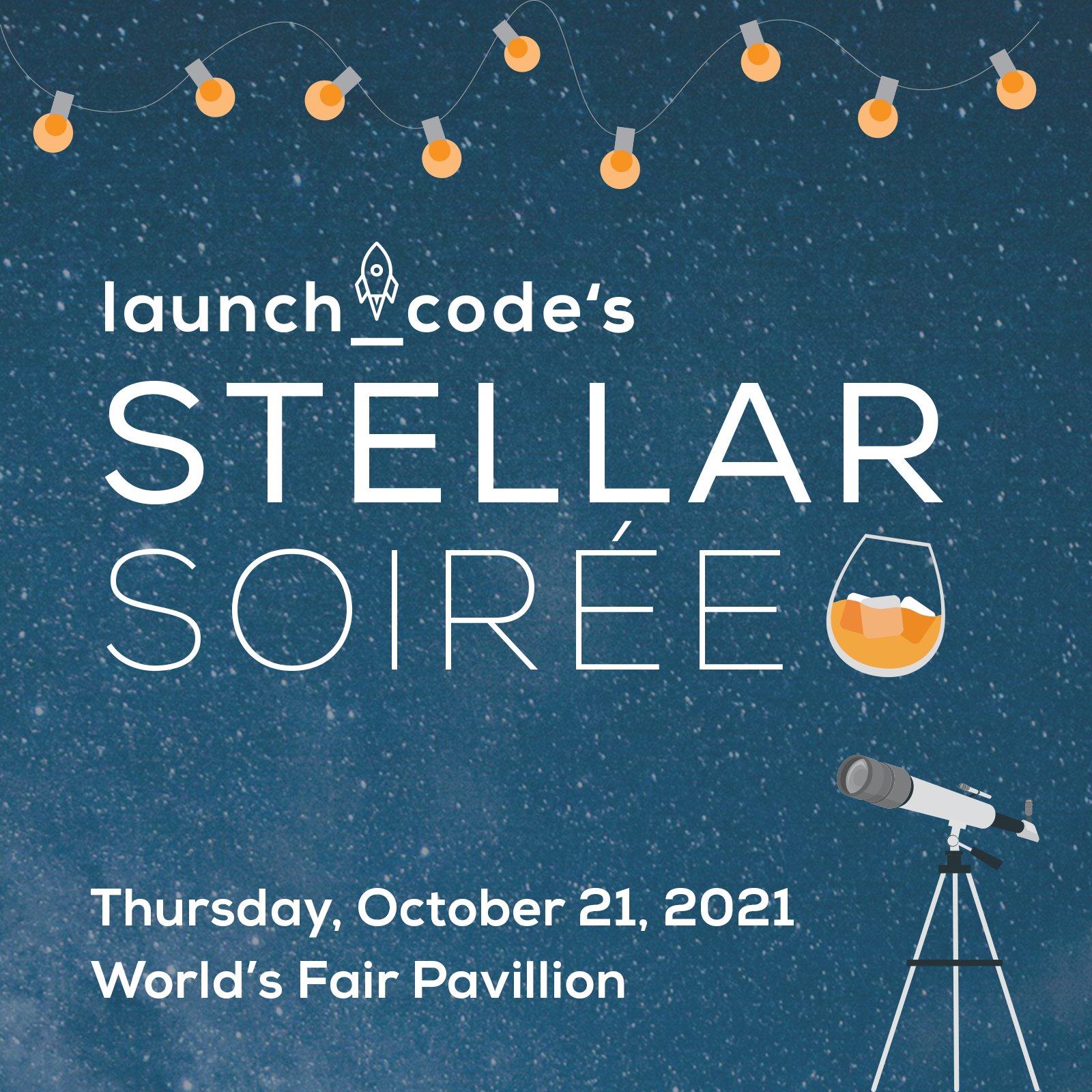 LaunchCode on Twitter: "Join us for LaunchCode's Stellar Soirée on Thursday, October 21 at 6:00 ...