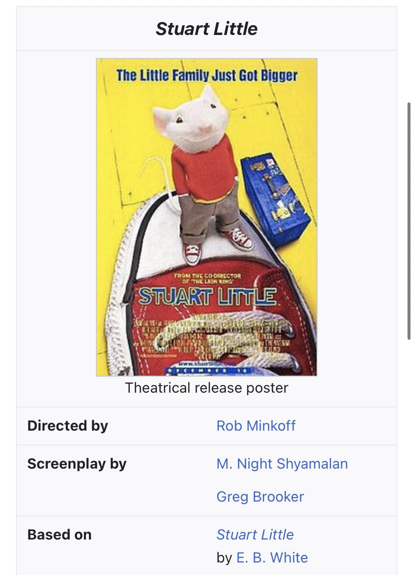Stuart Little Movie Poster