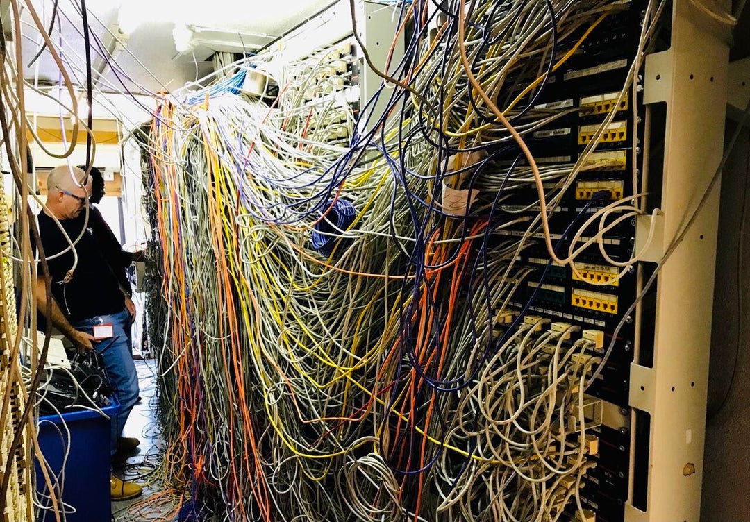 Messy Server Room