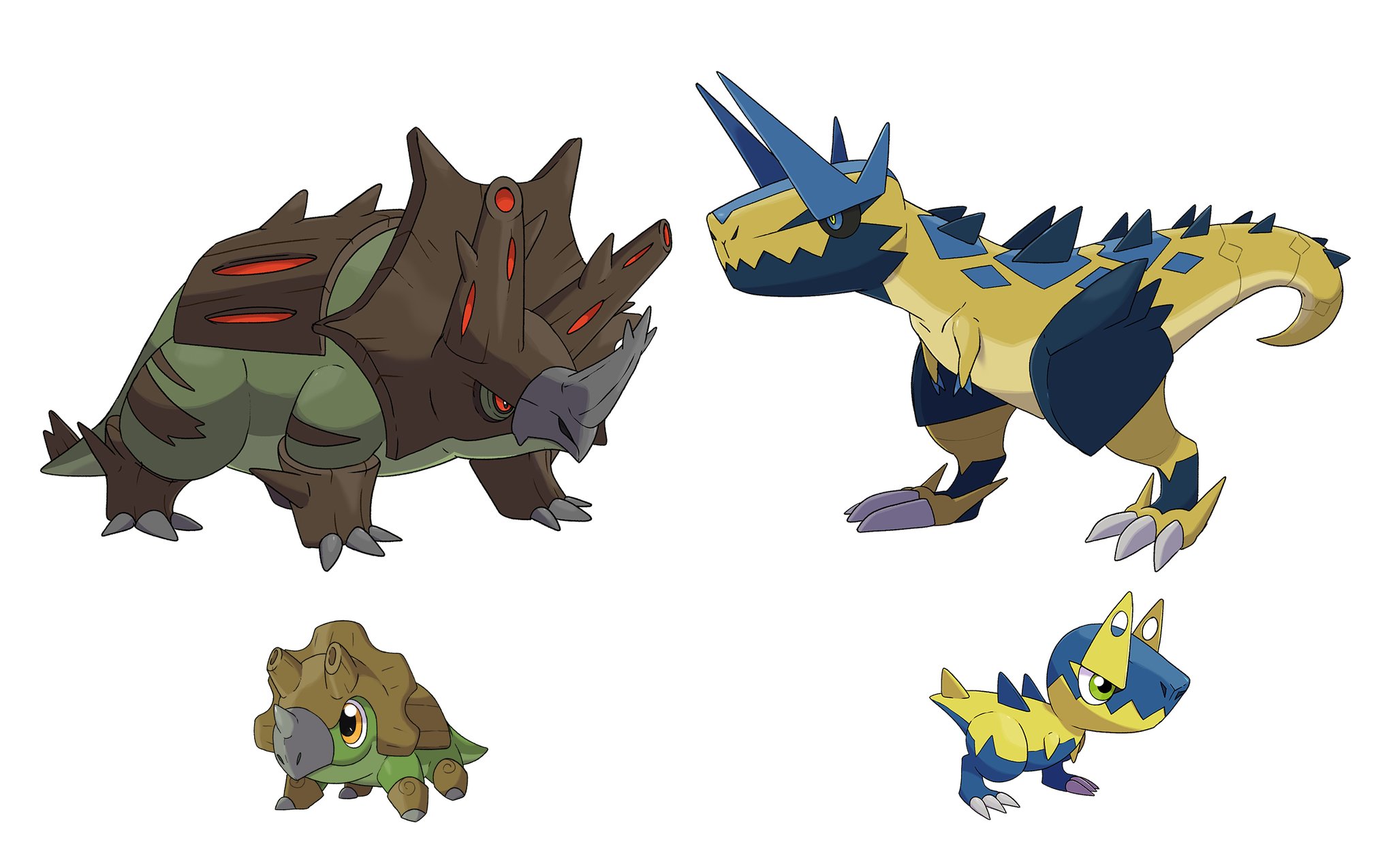 Triceratops Fossil Pokemon
