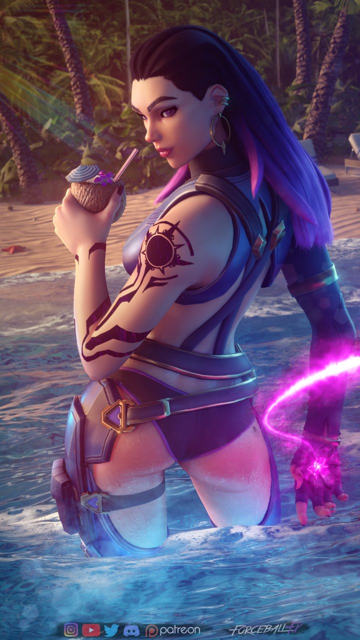 ForceballFx on Twitter: "🥥Piña Colada🍹 Speed art https://t.co/3PhI9MsMJy 8K/4K +2 Extra ...