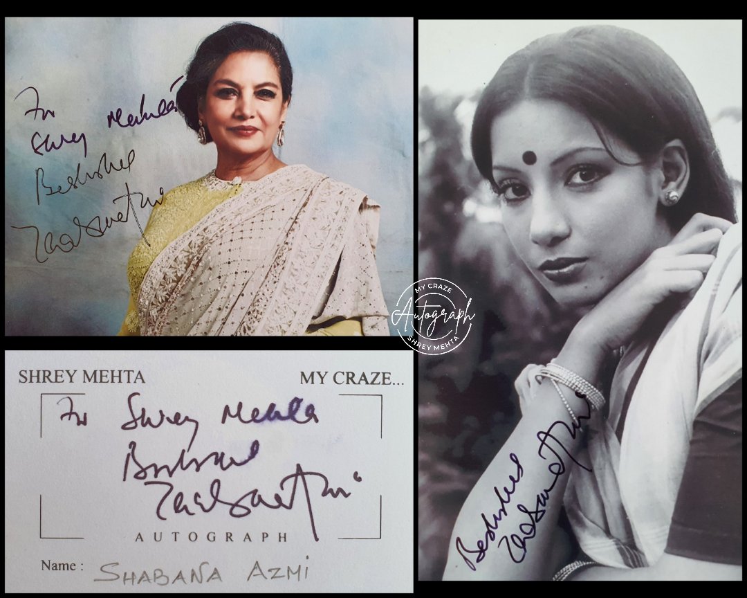 Signatures Of Indian Celebrities
