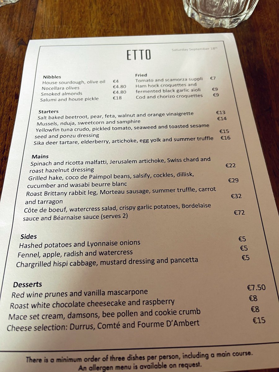 Etto (@EttoMerrionRow) Twitter - kort för vanlig allergen