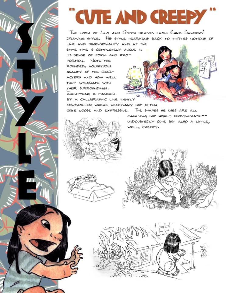 Chris Sanders Lilo And Stitch Concept Art