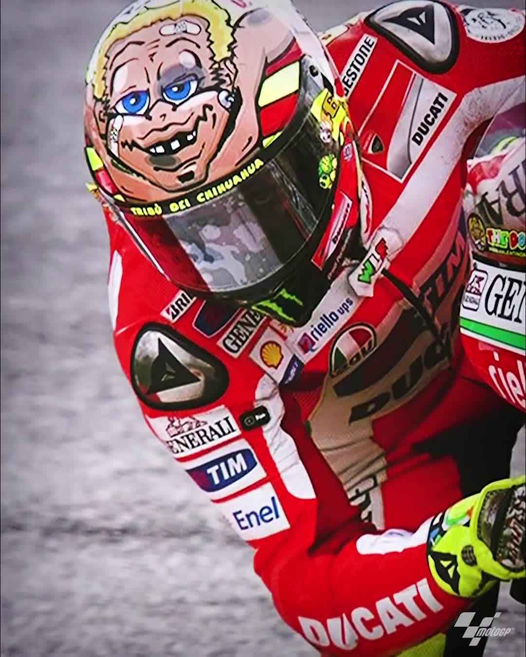 Valentino Rossi s Misano special helmets