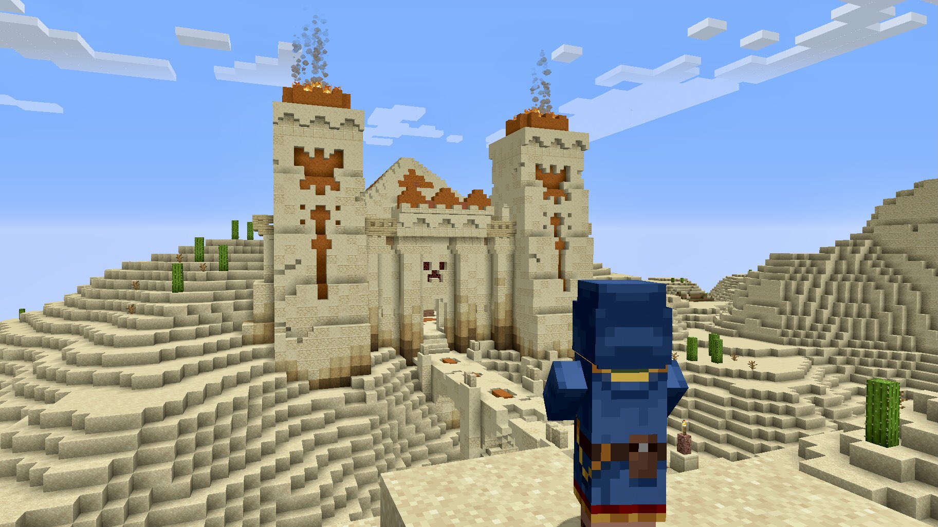Desert Fortress Minecraft