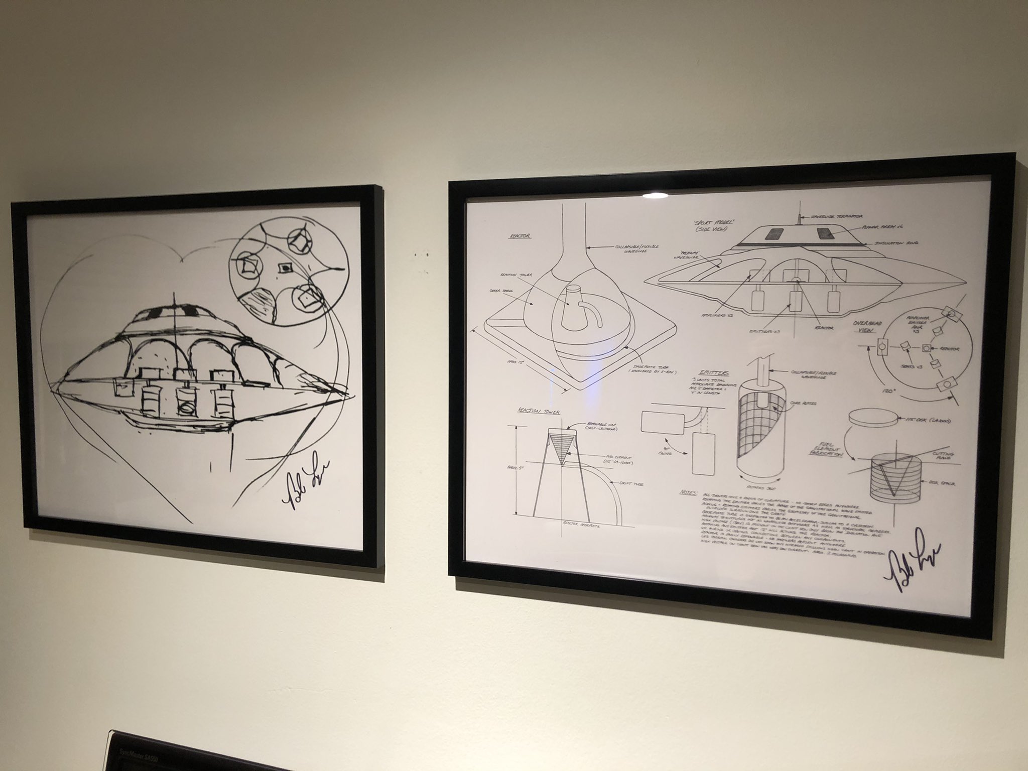 Bob Lazar UFO Drawing Sport Model From Area 51 And Flying, 54% OFF