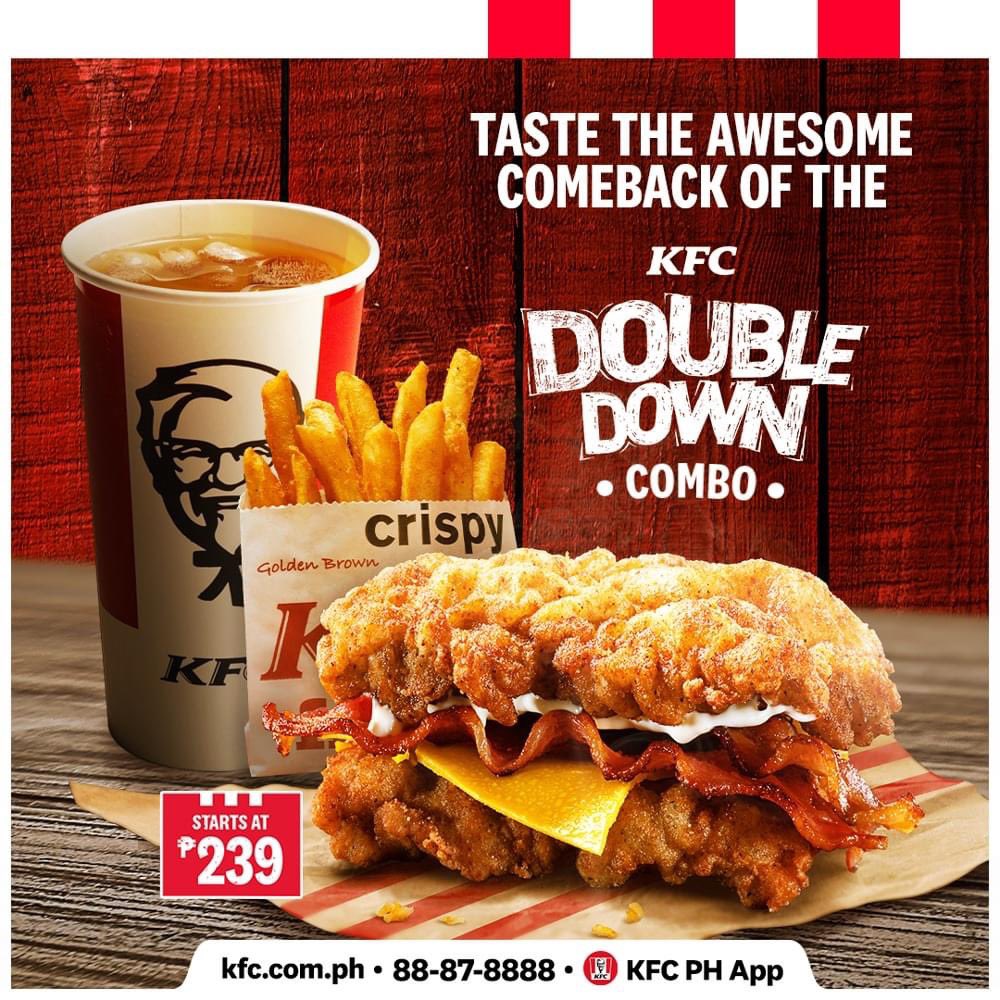 Kfc Double Down Price