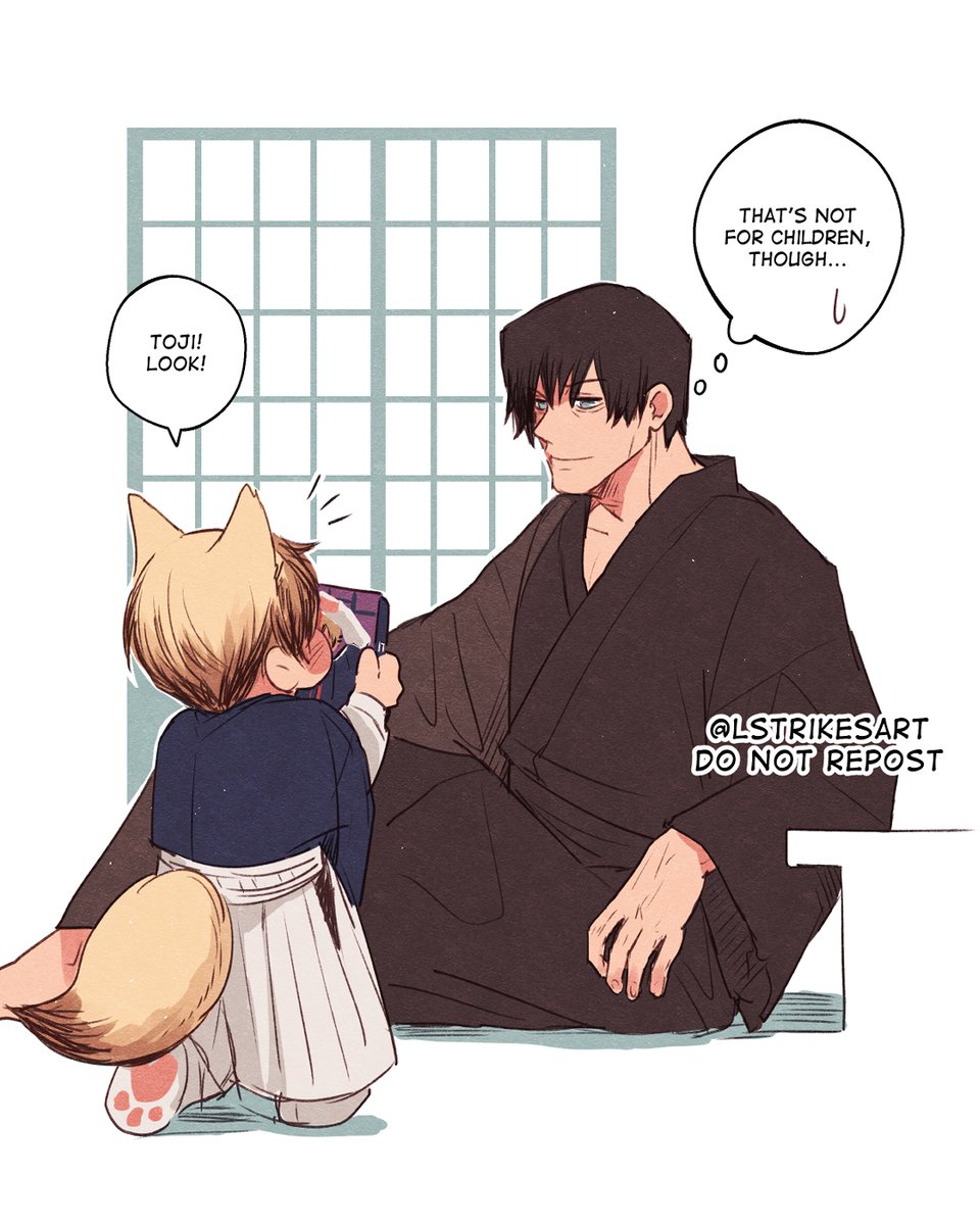 Sa βοΈ Shop Open π On Twitter Jjk Tiger Cub Au Im Happy For Himβ¦